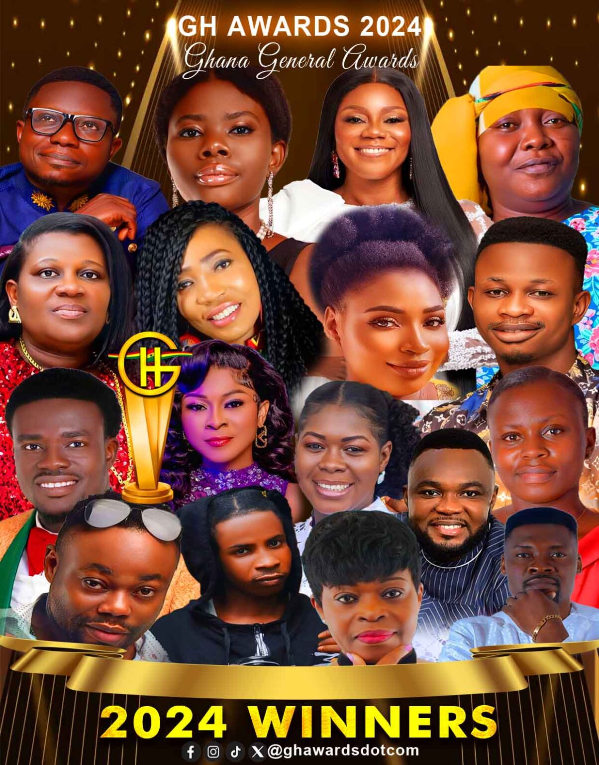 GH Awards 2024 WINNERS - Ghana General Awards Winners - Ghana HomePage ...