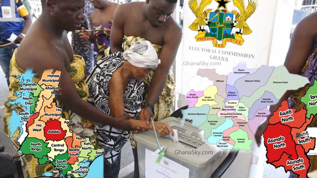 276 Constituencies, 16 Regions, 12 Candidates, 1 President: Ghana ...