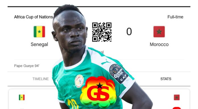 senegal vs morocco Archives - Ghana HomePage,News,Entertainment ...